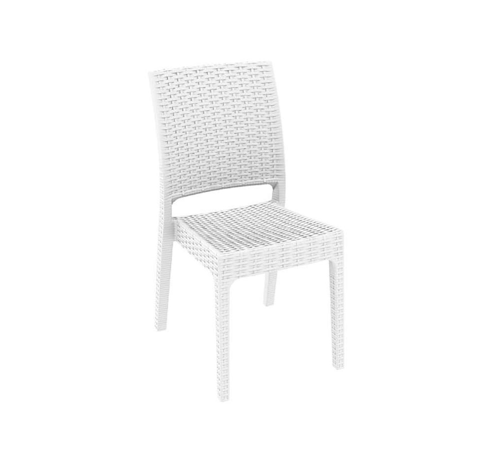 FLORIDA WHITE PP CHAIR