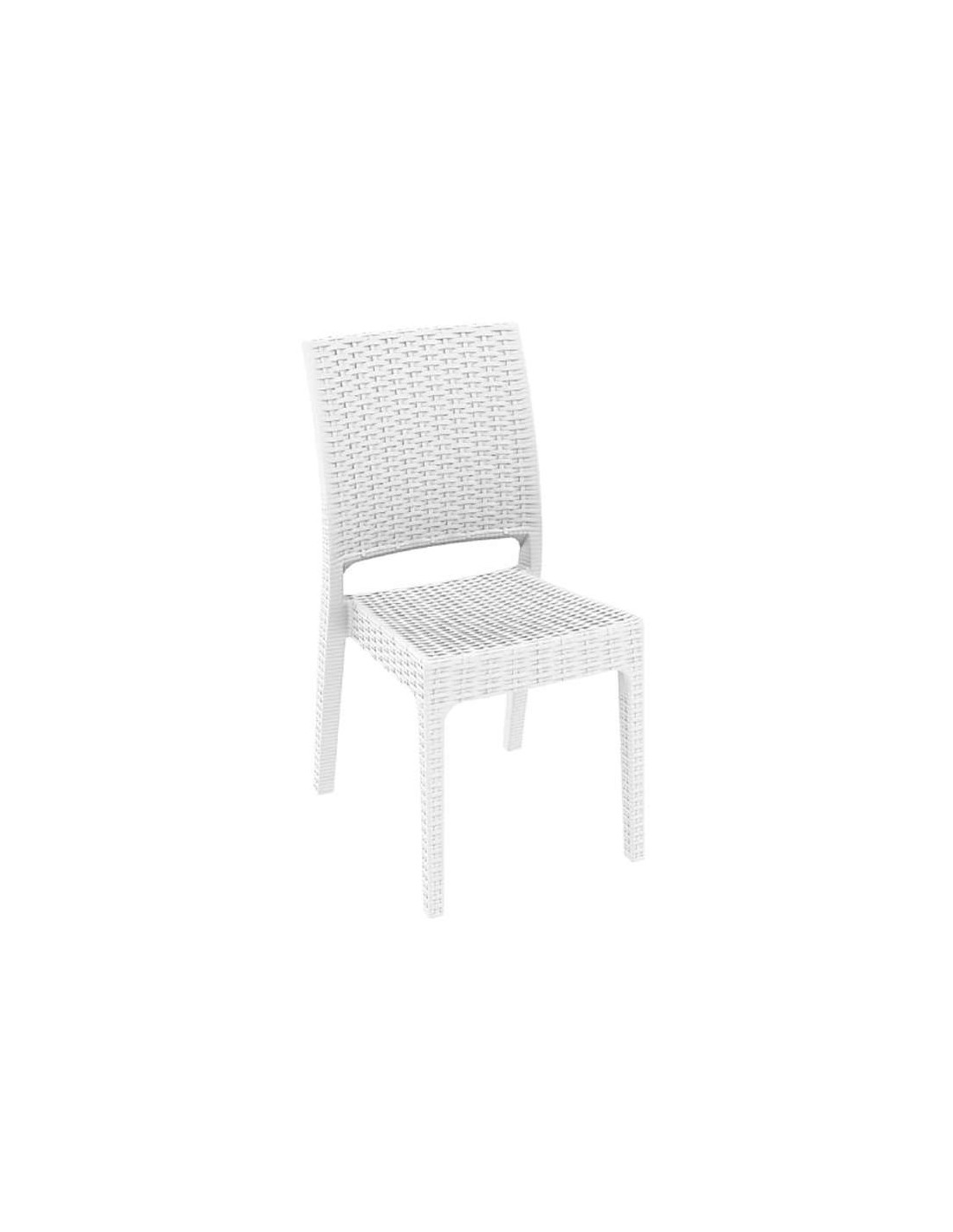 FLORIDA WHITE PP CHAIR