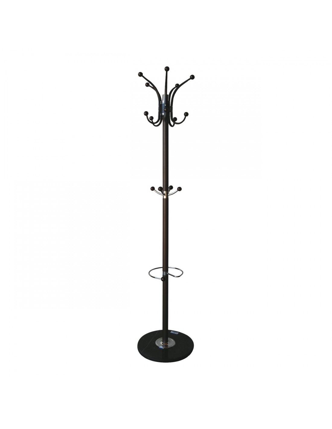 JASON Coat Hanger / Metal Walnut - Revolving